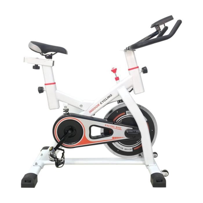 CY-S501 Velo d'appartement d'intérieur Fitness vélo - blanc - Cdiscount ...