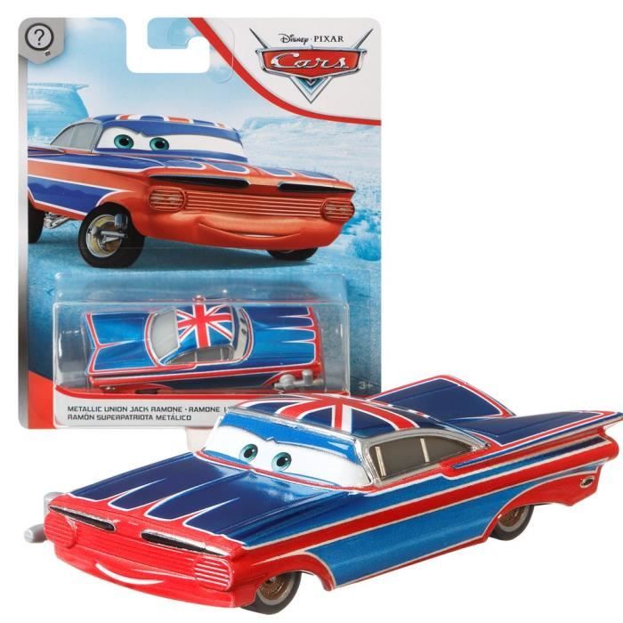 Voiture Disney Cars 3 Ramone Metallic Union Jack - Modèles 2020 ...