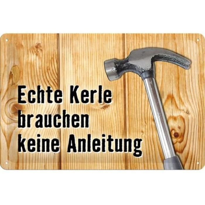 Nostalgic Art 22150 Véritable Sourire Kerle Besoin Sans Instructions ...