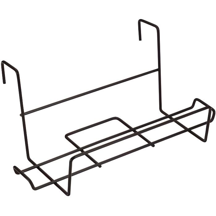 Support Balcon NOIR Solide Robuste pour Jardinières Plastifié Acier ...