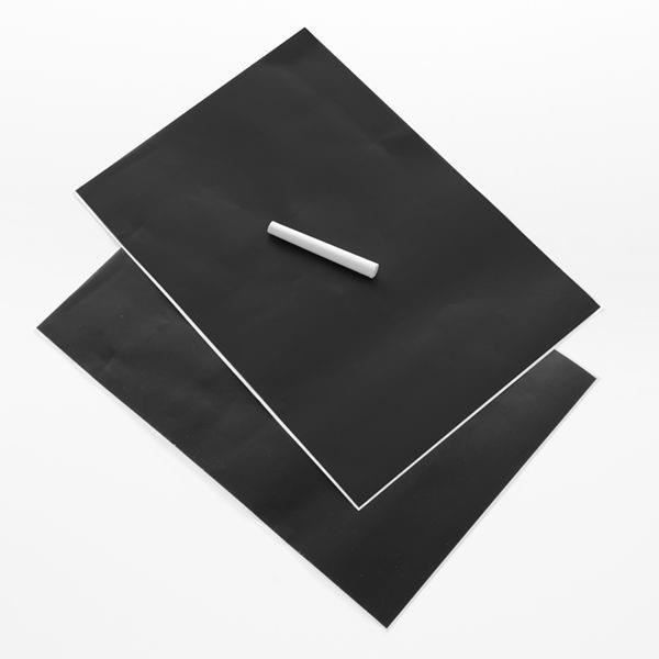 SHOP-STORY - Ardoise Tableau Noir Mural - Stickers Autocollant Adhésif - Comprend 2 Feuilles ...