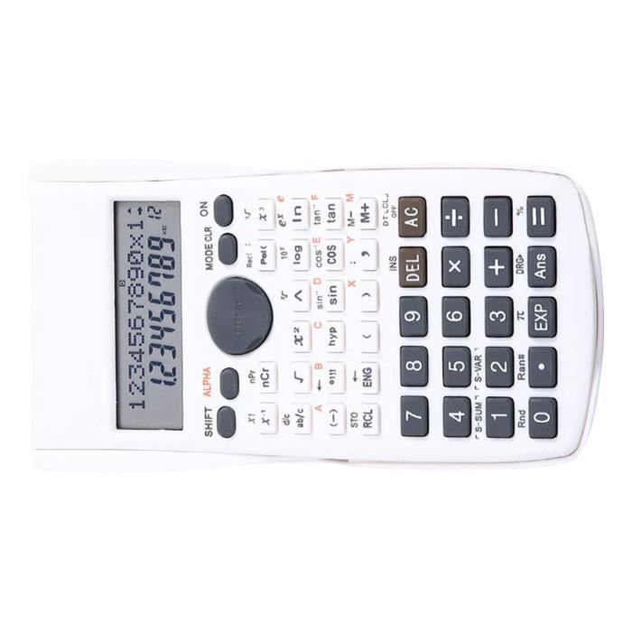 QID-calculatrice scientifique multifonction Calculatrice scientifique à ...