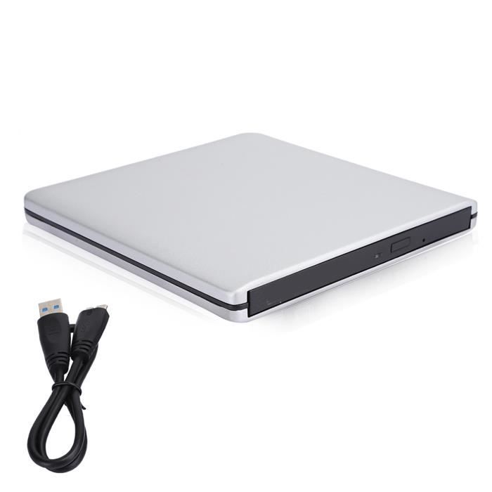 TMISHION Lecteur de DVD externe USB 3.0 Externe DVDd CD-RW Graveur ...