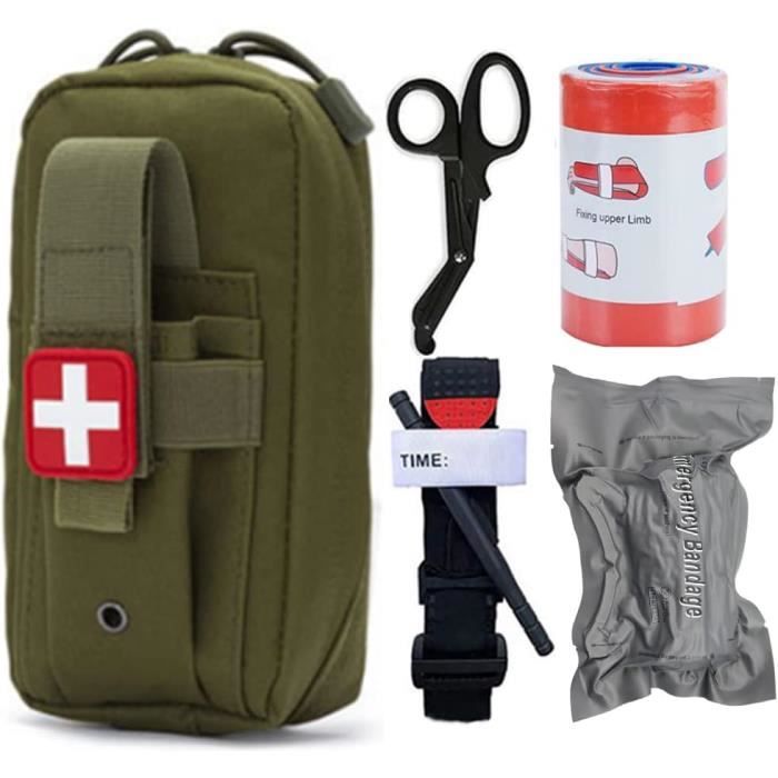 Kit De Premiers Secours De Survie Ifak Emt Molle Pouch Kit De Survie ...
