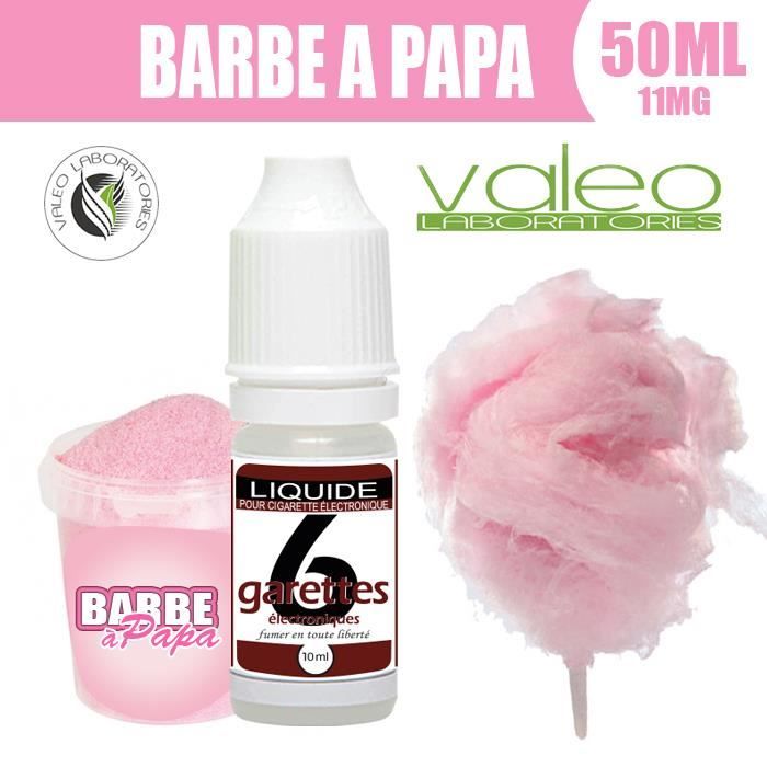 E LIQUIDE 50ML – BARBE A PAPA 11mg DE NICOTINE - 6GARETTES - Cdiscount ...