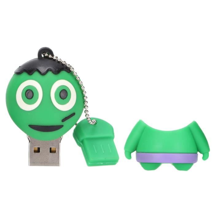 GES Disque U U Disk Cartoon Halloween Gift Clé USB étanche USB 2.0 Clé ...