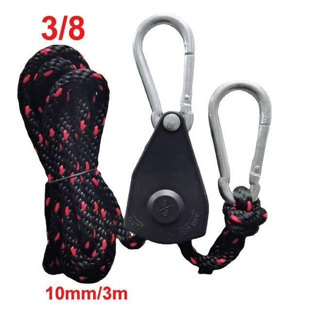 Sangle à cliquet,black 3m 10mm--Poulie À Cliquet Pour Kayak, Canoë ...