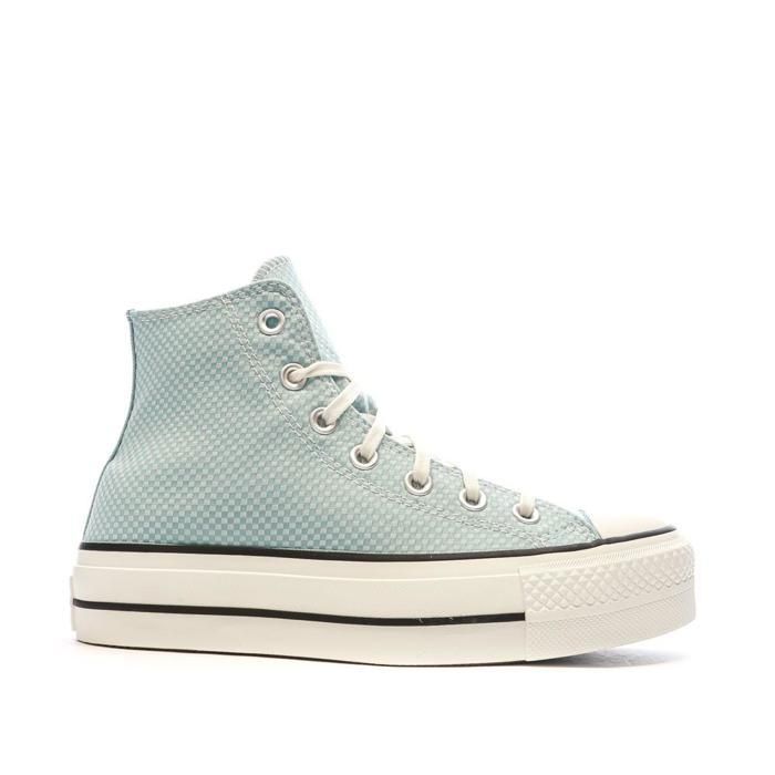Baskets Turquoise Converse Femme Chuck Taylor All Star Lift Infinity ...