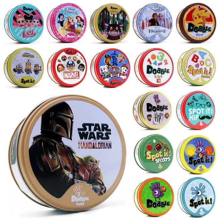 X 30PCS - Dobble Carte Jeu Potte Hp Joueurs De Jeux De Société Jeu Pour ...