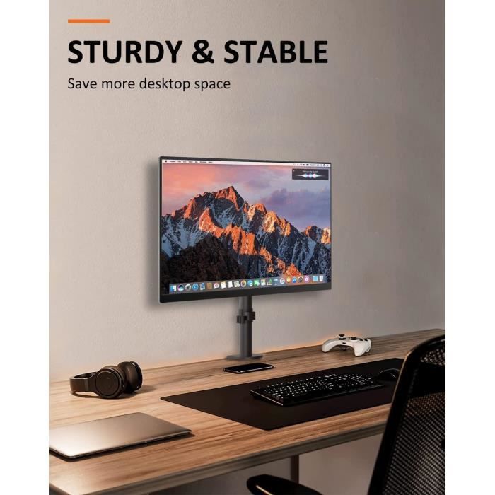 Suptek Support Mural Écran PC, Ordinateur pour Écran LCD-LED 13-27 ...