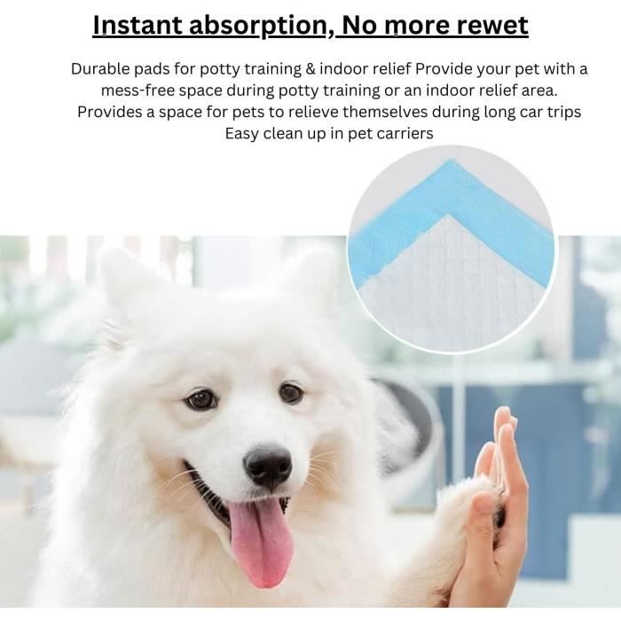 Coussinets Jetables Super Absorbants Pour Chiots | 6 Couches De ...
