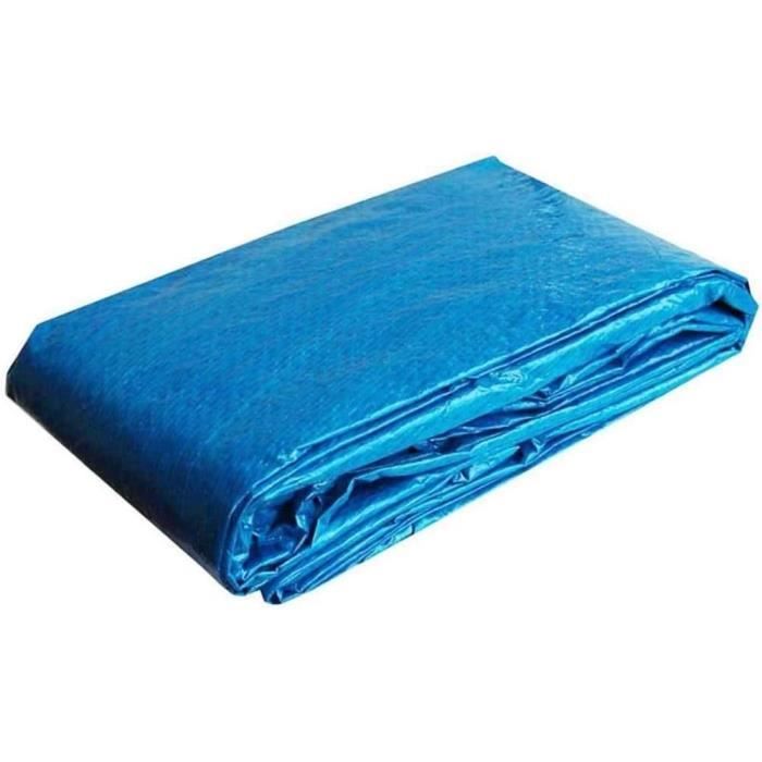 Nadoli Bâche de Protection Piscine,220x150x43cm PE Tissé Résistant ...