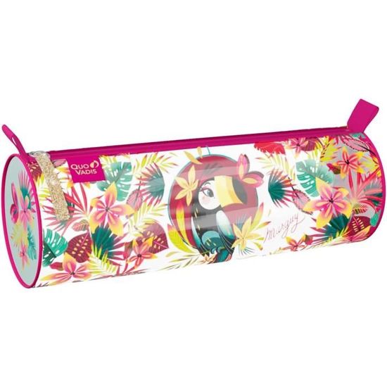 Collection : Marguy - Trousse Ronde Scolaire - 1 Grand Compartiment ...