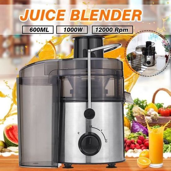 ASDWE 1000W 12000Tr Extracteur de Jus Machine Jus de Fruit Lgumes ...