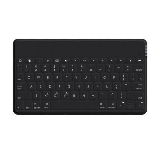 Logitech Keys-To-Go Clavier QWERTY ultra-portable pour iPad Noir ...