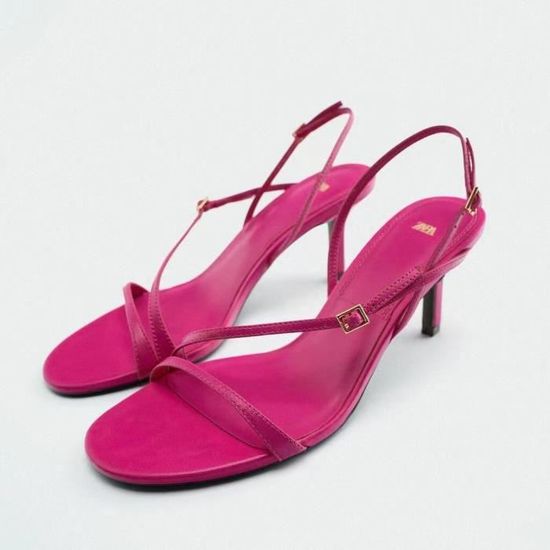 Sandales à talons hauts pour dames Soirée d'été Cocktail Mariage Chic ...