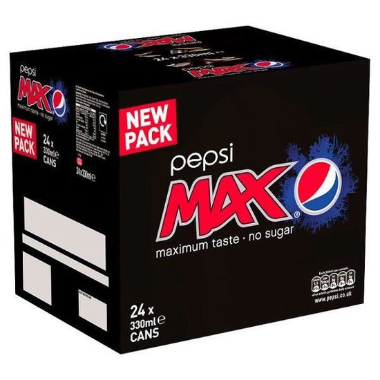 Pepsi Max 24 x 330ml - Cdiscount Au quotidien