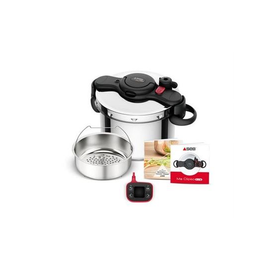 Autocuiseur Seb P4904950 Cocotte-minute® Clipso Now+ avec Minuteur ...