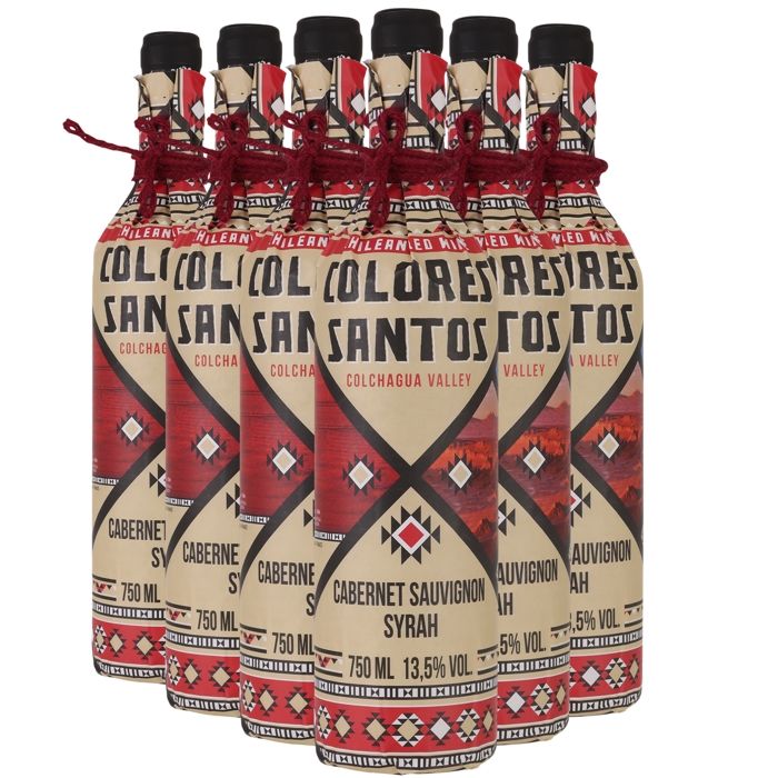 Colores Santos Colchagua Valley Cabernet Sauvignon Syrah 2022 - Vin ...