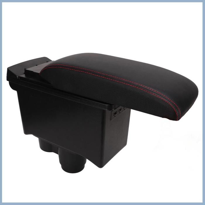 Accoudoir de Console Centrale avec 3 Ports USB, Rangement Double Couche ...