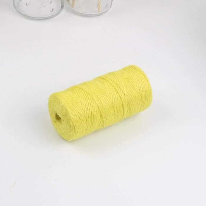 100 M (109 Yards) Corde De Chanvre Étiquette Volante Emballage Couleur ...