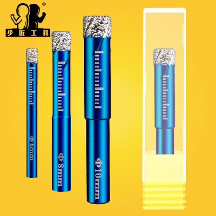 5pcs Dry Diamond Foret Bits de perçage en céramique Bits de forage à ...