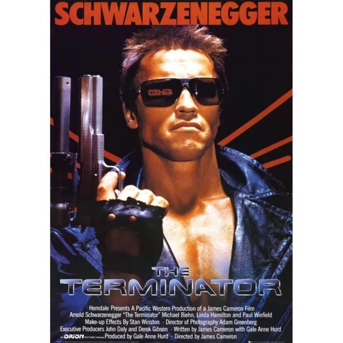 Poster Terminator Affiche cinéma Wall Art - Cdiscount Maison