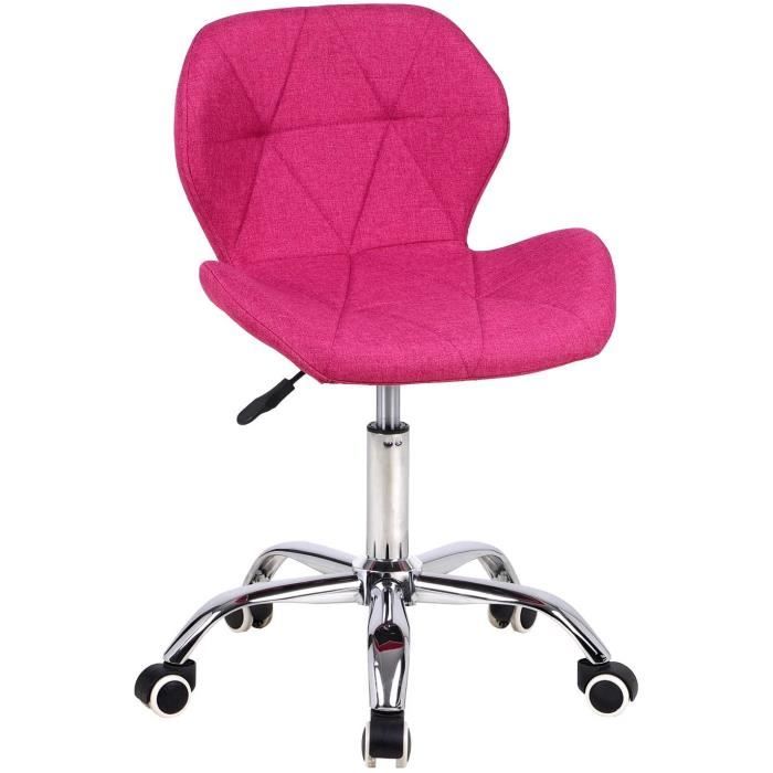 Chaise de bureau informatique rembourrée réglable en hauteur et ...