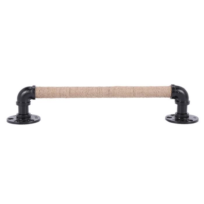 Le noir - Industrial Style Pipe Furniture Handle Barn Sliding Wooden ...
