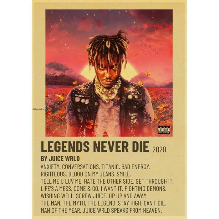 Tableau - Toile,Affiche de chanteur de groupe de musique classique Vintage,papier Kraft,affiches ...