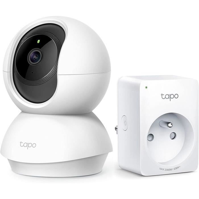 Caméra Surveillance Wifi+Prise Connectée Wifi Tapo P100(Fr)[u766 ... Caméra Surveillance Wifi+Prise Connectée Wifi Tapo P100(Fr)[u766 ...