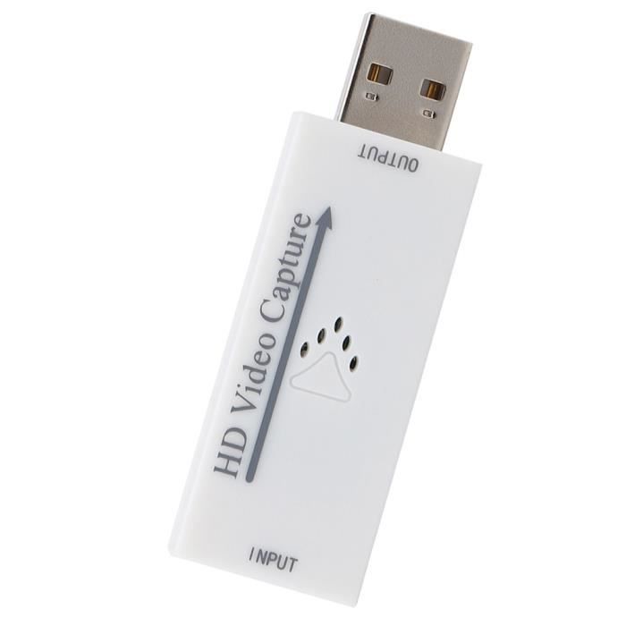 Cikonielf carte de capture de jeu 1080P Video Grabber HDMI vers USB 2 ...