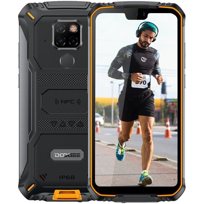 Smartphone 4G Débloqué DOOGEE S68 PRO 128Go Double SIM 5.84" Écran IP68 ...