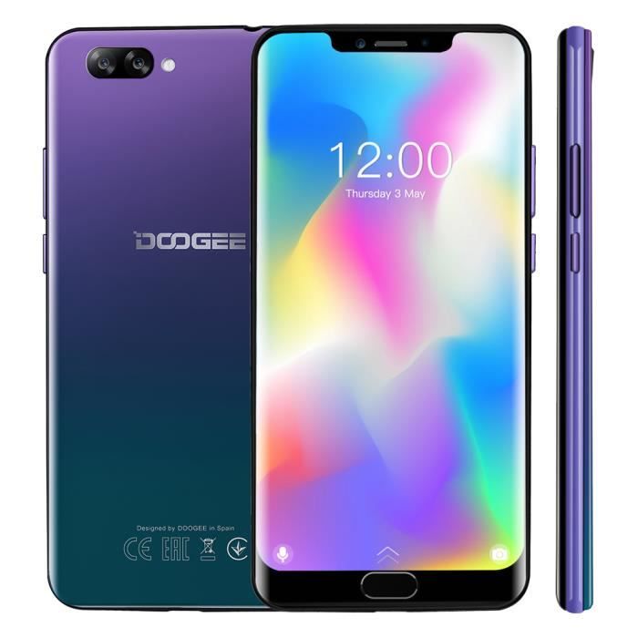 DOOGEE Y7 PLUS Smartphone 6.18" Ecran 5080mAh 64GB 16.0MP Téléphone ...
