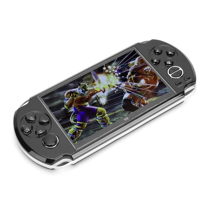 Garosa Console de jeu X9 Mini console de jeu vidéo portative à écran ...