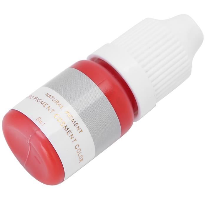 KIMISS Encre de tatouage pour les lèvres rouges Encre de Tatouage de ...