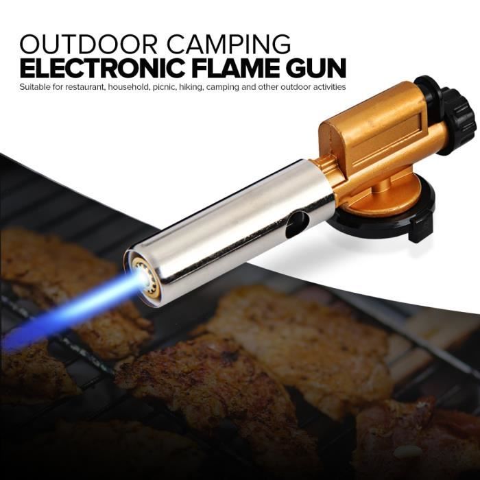 Allumage électronique Cuivre Flamme Butane Gaz Brûleurs Pistolet Maker ...