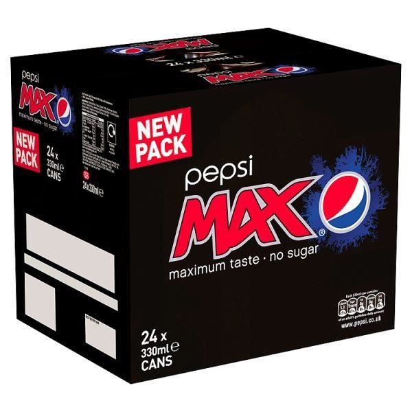 Pepsi Max 24 x 330ml - Cdiscount Au quotidien