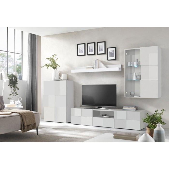 Ensemble de meubles de salon design avec nombreux rangements collection ...
