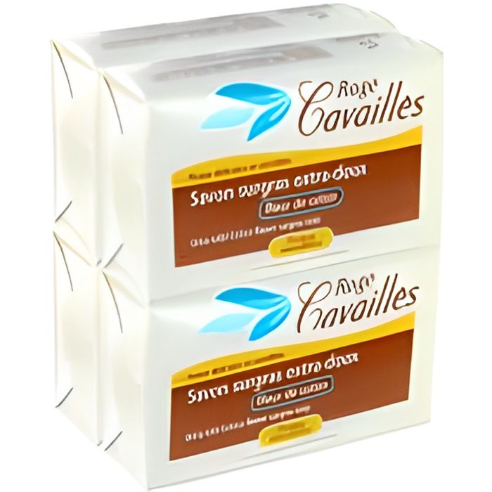 Rogé Cavaillès Savon Surgras Extra Doux Fleur de Coton 250g Lot de 3 ...