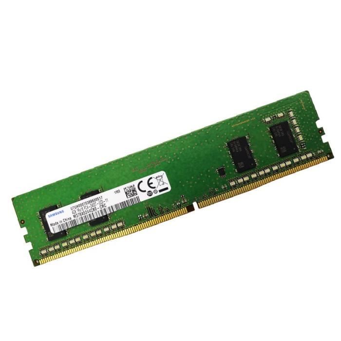 4Go RAM Samsung M378A5244CB0-CRC DDR4 DIMM PC4-19200U 2400Mhz 1Rx8 1.2v ...
