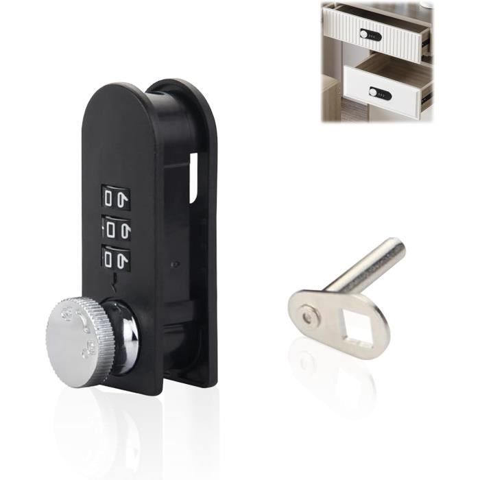 Serrure à came, serrure de sécurité à combinaison pour tiroir, serrure à code par mot de passe ...