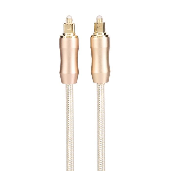 TMISHION câble audio optique SPDIF pour câble audio à port carré en ...