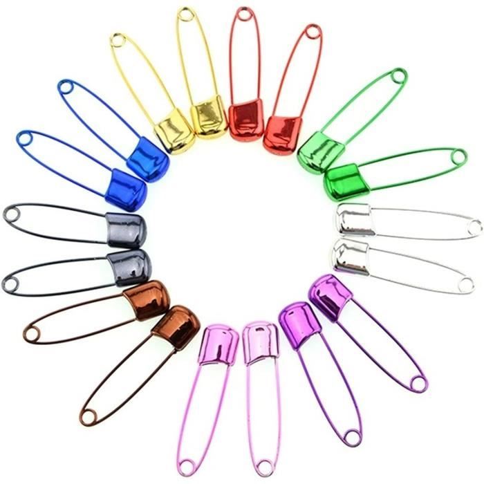 Épingles À Nourrice De Couleur Épingles De Sécurité Tissu Nappy Nappy ...