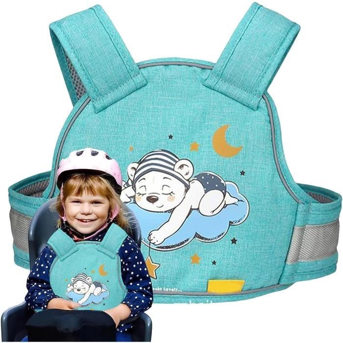 Harnais De Sécurité Pour Moto Enfant - Moto Équitation Vélo Harnais De ...