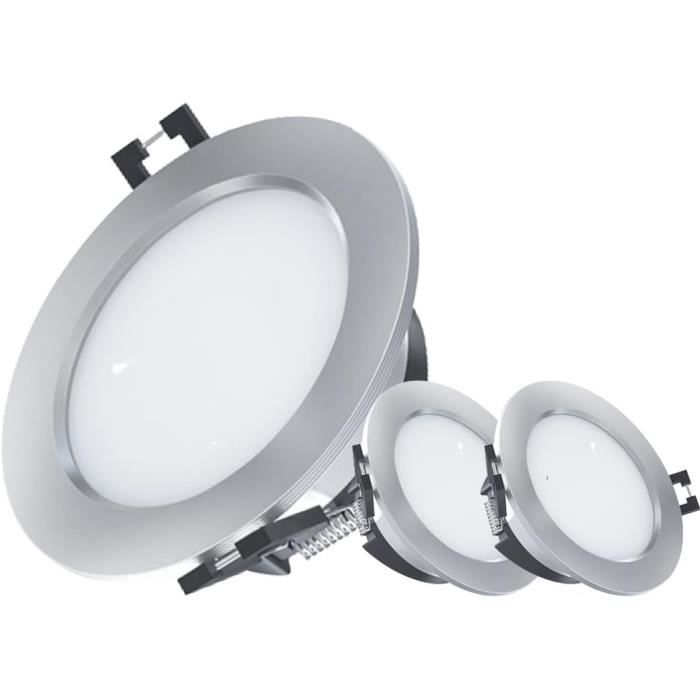 5W-7W Led Downlight Baffle Garniture Ronde En Aluminium Plafonnier ...