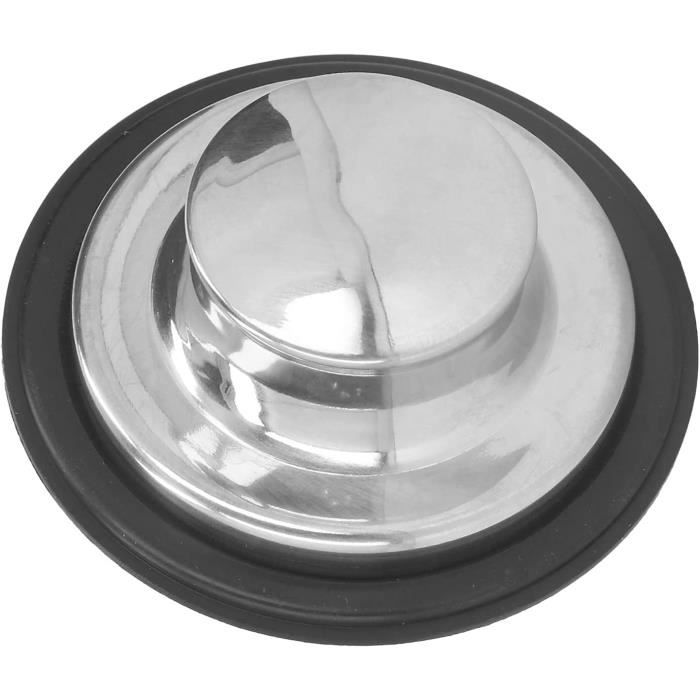 Bouchon Évier, Bouchon Évier De Cuisine 3-1-2" En Acier Inoxydable ...