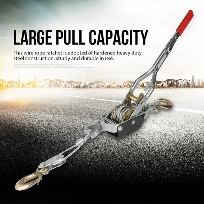 Tire Câble Manuel Tire Fort Treuil Manuel Halage - Tire-fort 4 tonnes ...