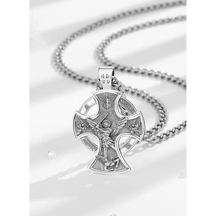 Pendentif Médaille Saint Christophe Saint Michel Archange Antoine ...