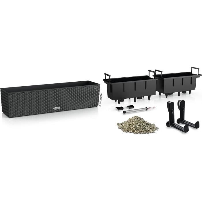 Lechuza Balconera Cottage 80 Granit - Cdiscount Maison